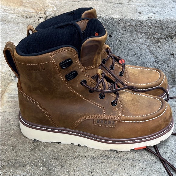 Brunt | Shoes | Brunt Marin Mens Brown Leather Boots | Poshmark
